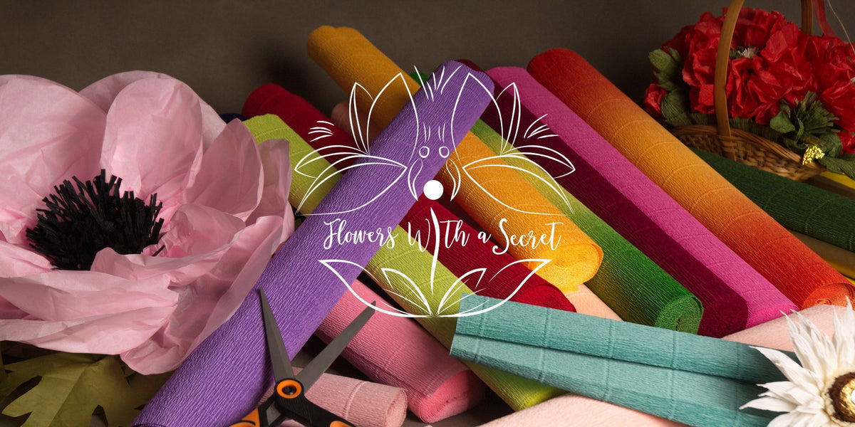 Crepe & Tissue Paper in Australia — Flowers With a Secret